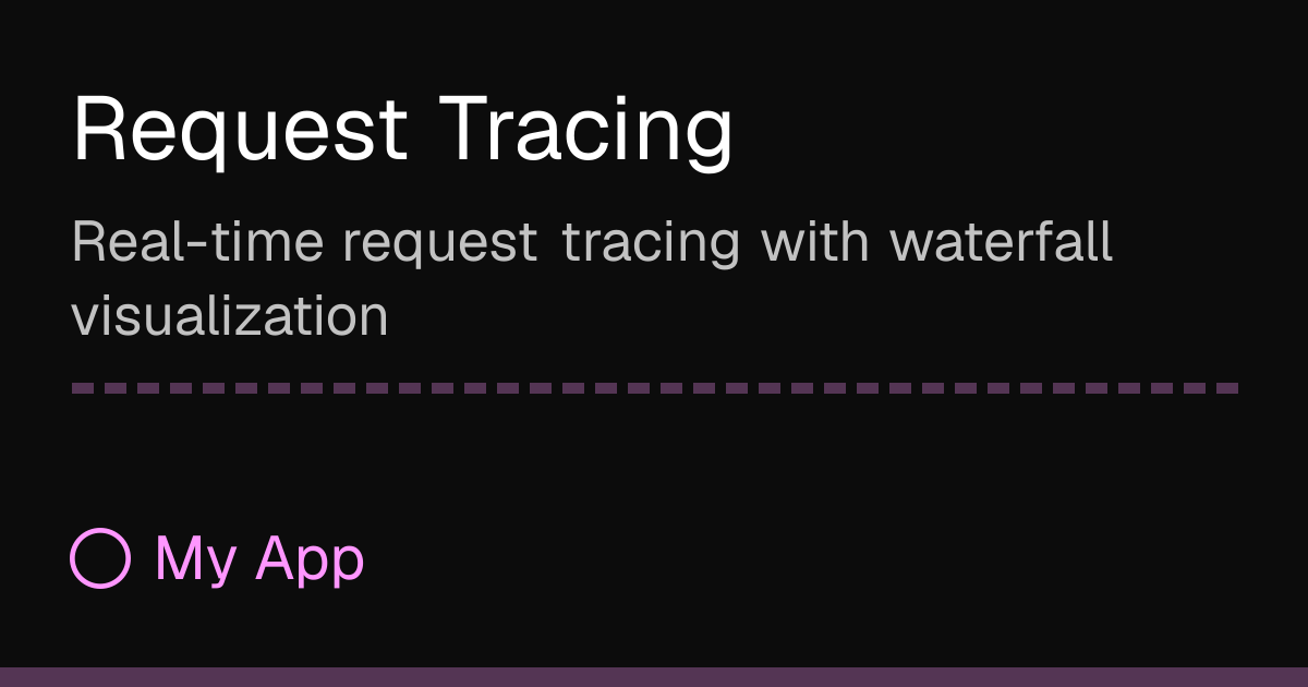 Request Tracing